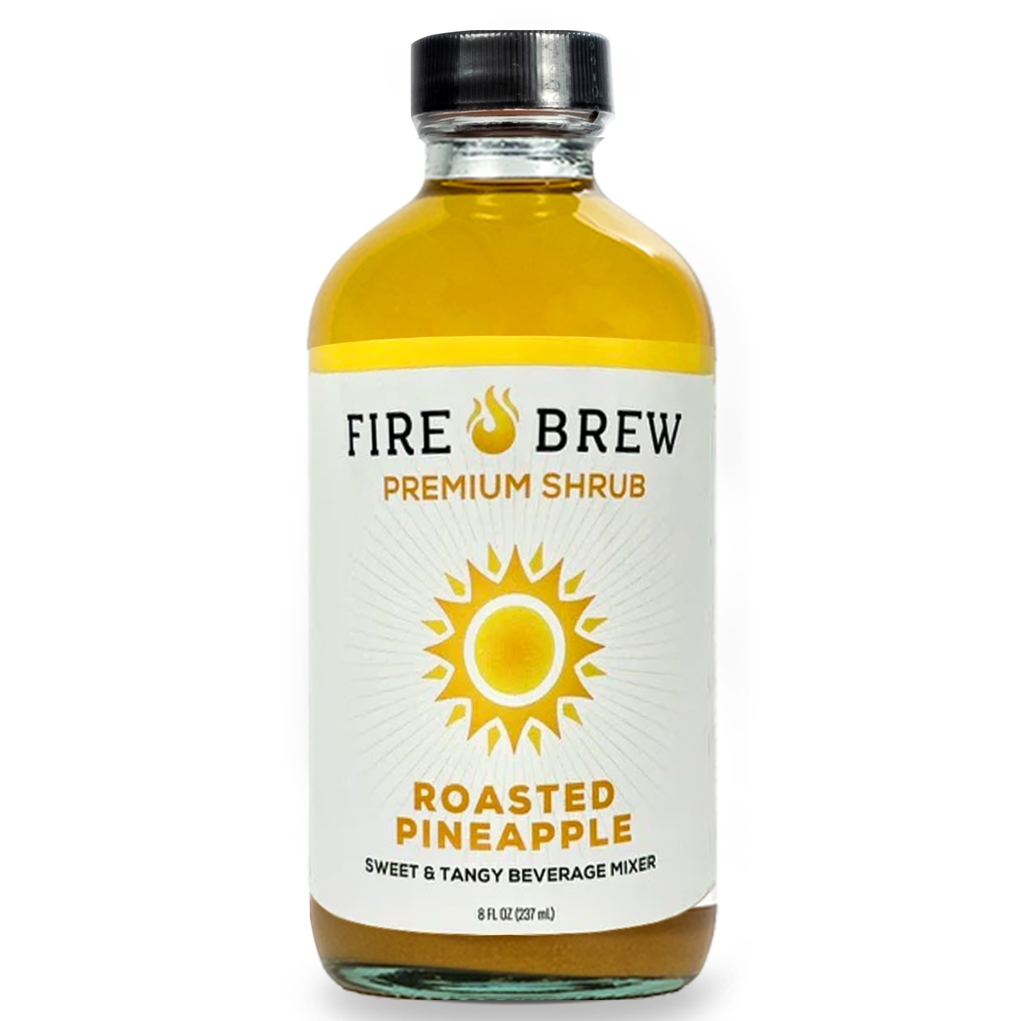 Fire Brew Premium Shrub – Roasted Pineapple Shrub | 16 Concentrated ...