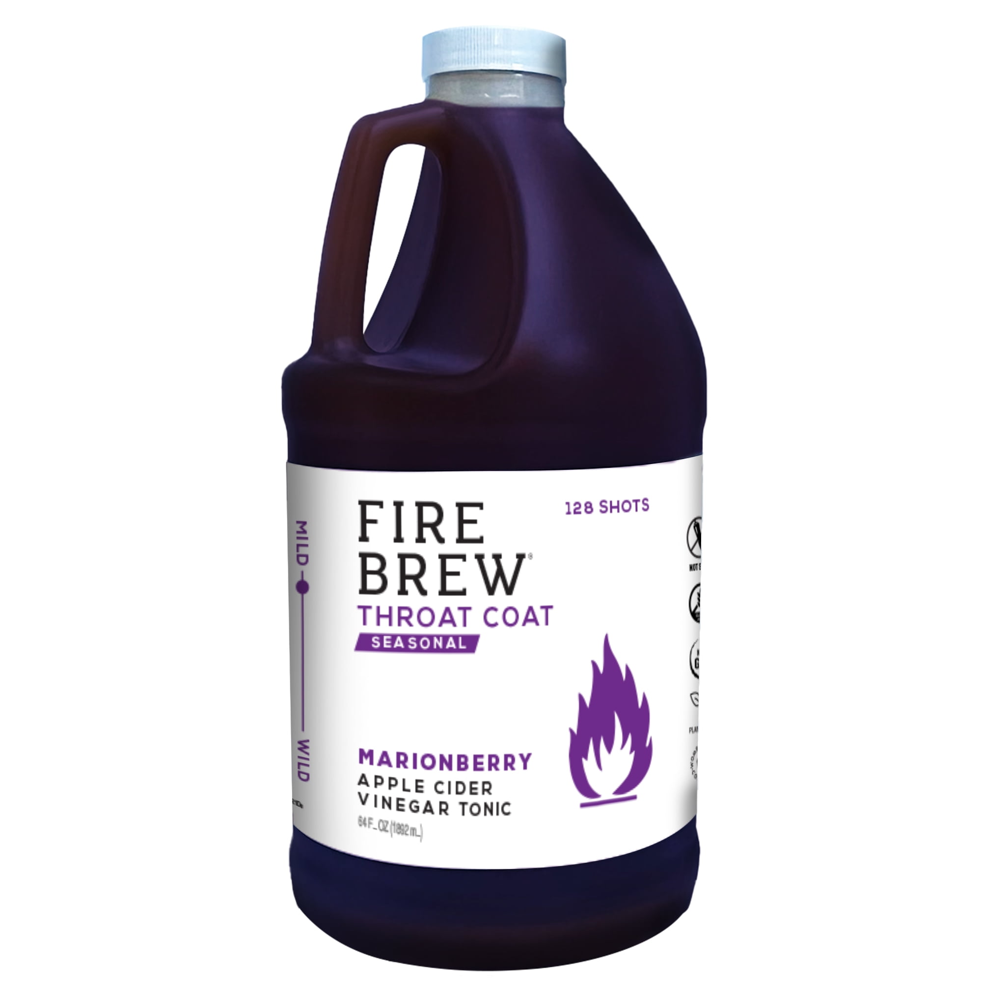 Fire Brew Throat Coat – Marionberry Apple Cider Vinegar Wellness Tonic ...