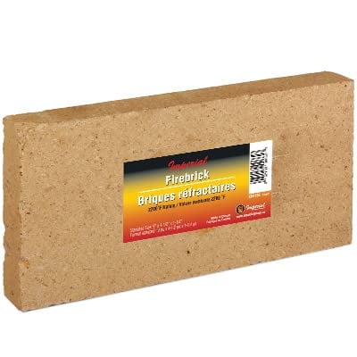 Fire Brick, 9 x 4-1/2 x 1-1/4-In. - Walmart.com