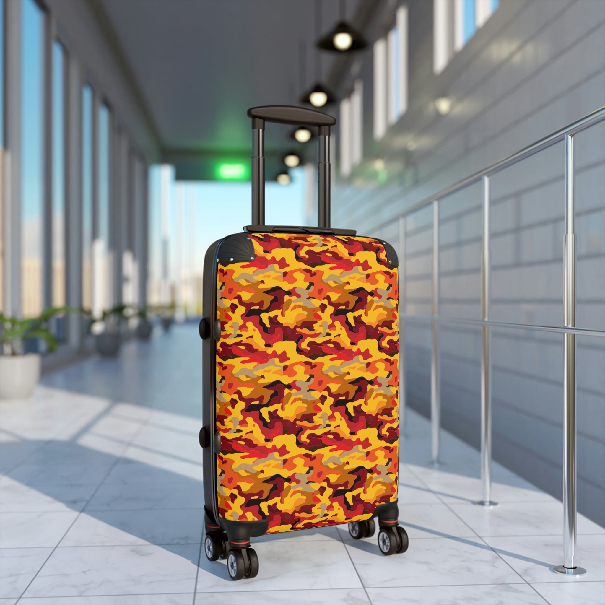 Fire Camo Luggage - Camo Color Code 0090 - Walmart.com