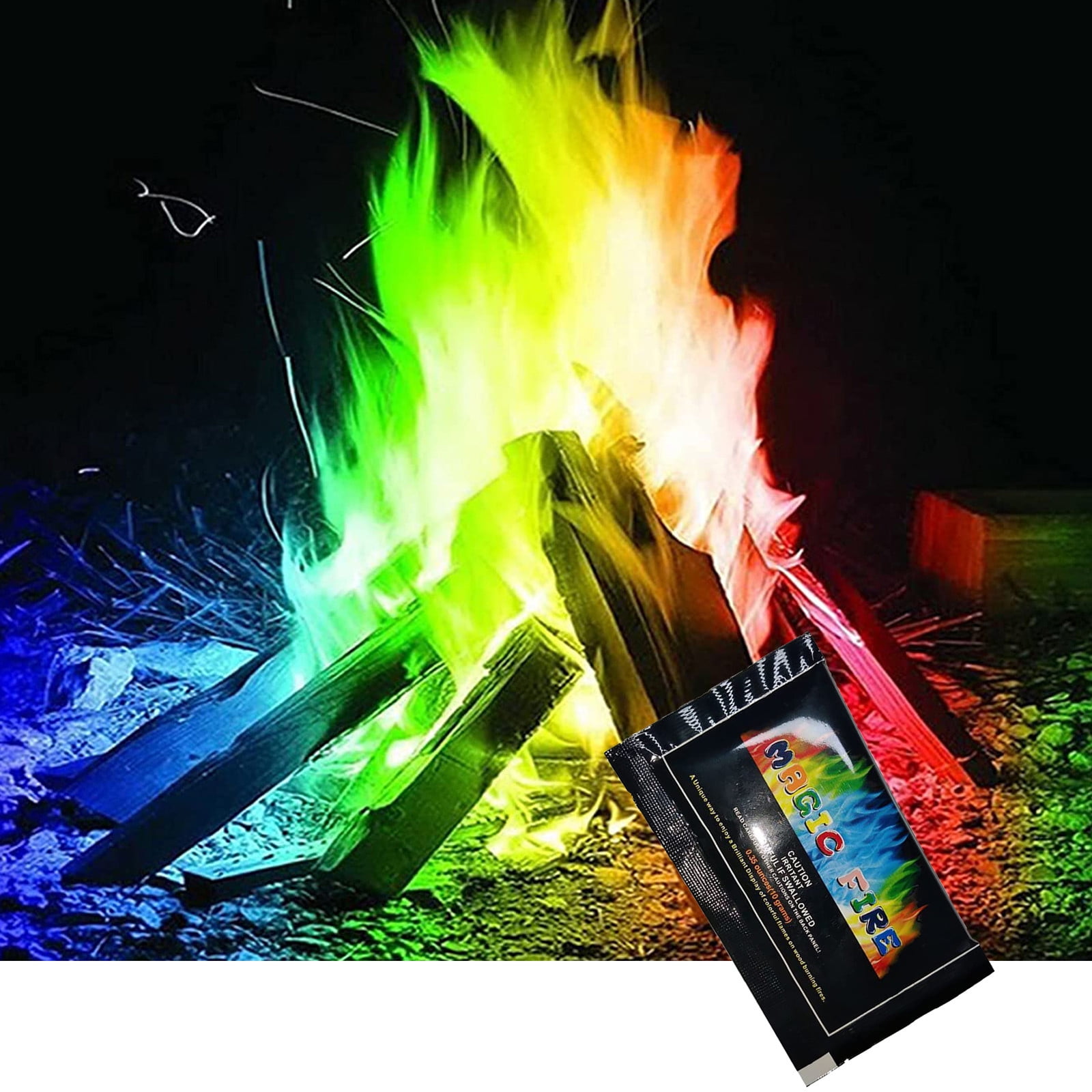 Fire Color Changing Packets - Fire Pit, Campfires, Outdoor Fireplaces ...