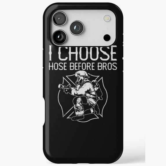 Fire Department Brave Firefighter Job Art iPhone Case 17 16 15 14 13 12 ...