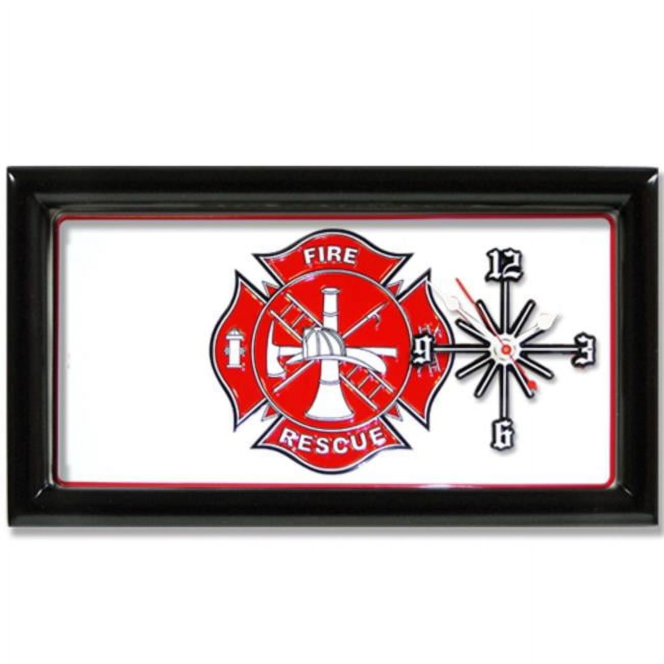 Fire Department Clock - White - Walmart.com
