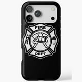 Fire Department Logo Uniform Symbol Art iPhone Case 17 to 11 Pro Max ...