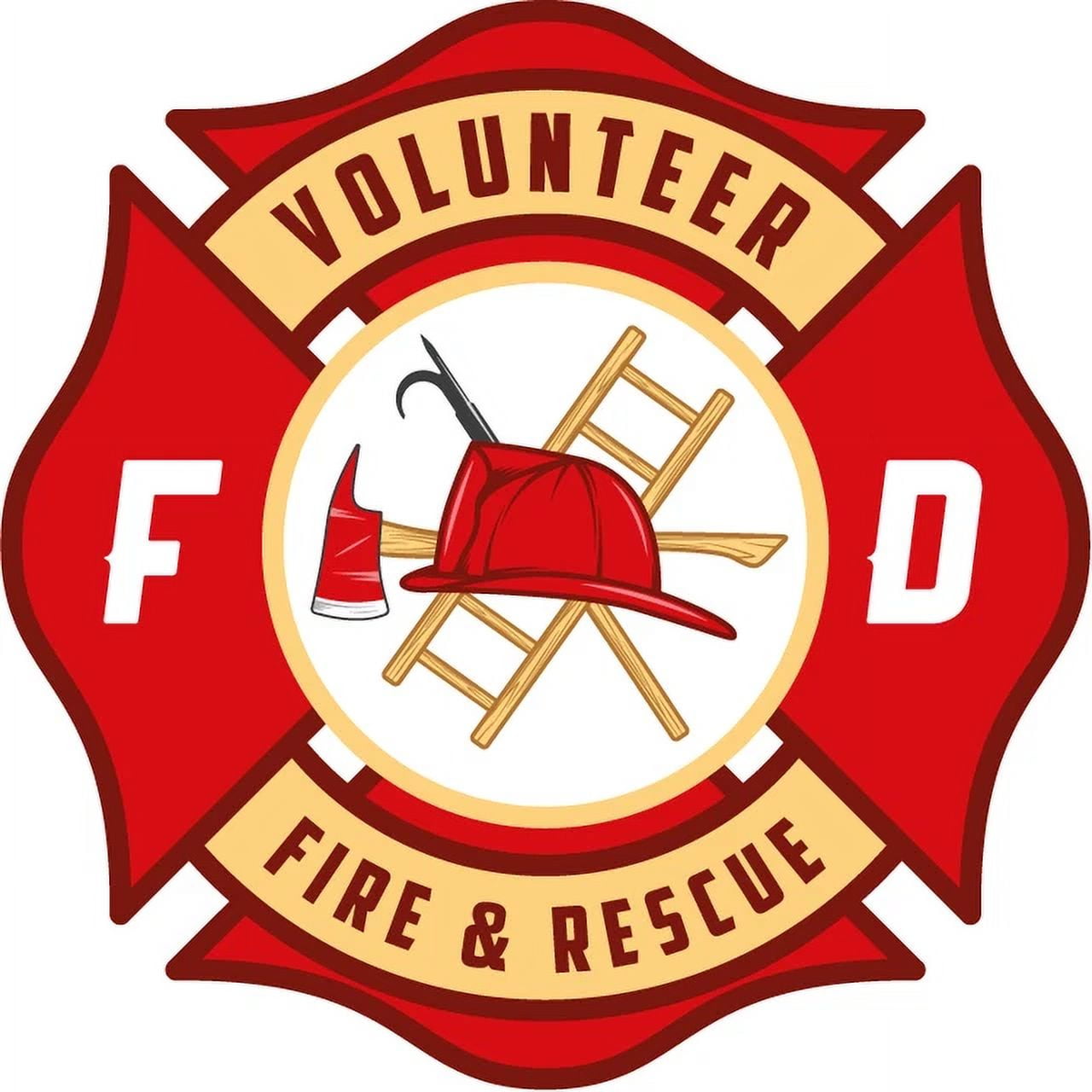 Fire Department Security Sticker Phone Decal Water Bottle Stickers Car ...