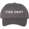 Fire Department Text Embroidered Baseball Cap | Fire Fighters Rescue ...