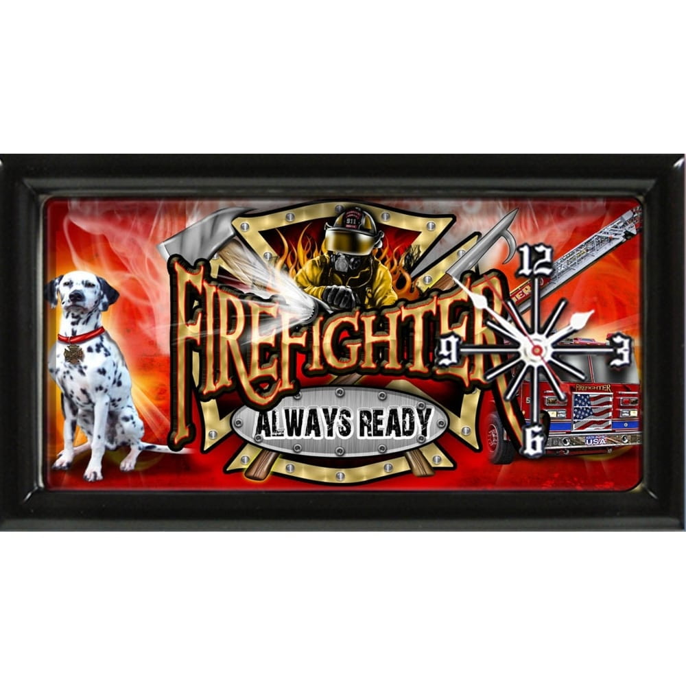 Fire Dept Always Ready Clock - Walmart.com