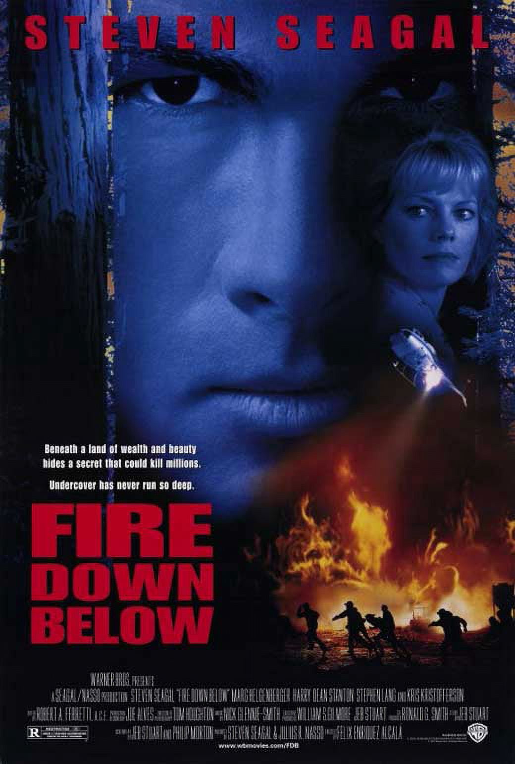 Fire Down Below - movie POSTER (Style A) (11" x 17") (1997) - Walmart.com