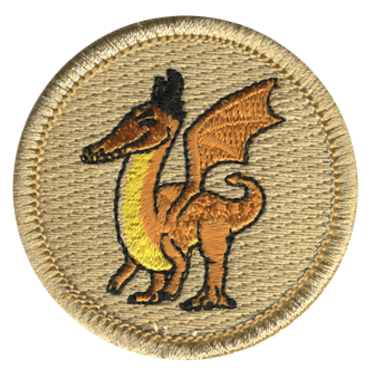 Fire Dragon Scout Patrol Patch (Sew-on) - ClassB - Walmart.com