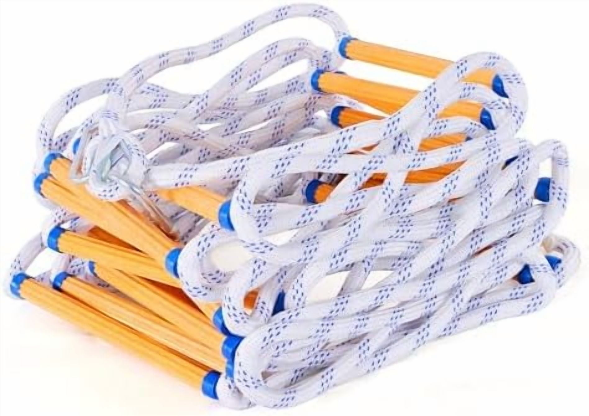 Fire Escape Ladder, 13FT Rope Ladder, Flame Resistant Safety Extension ...