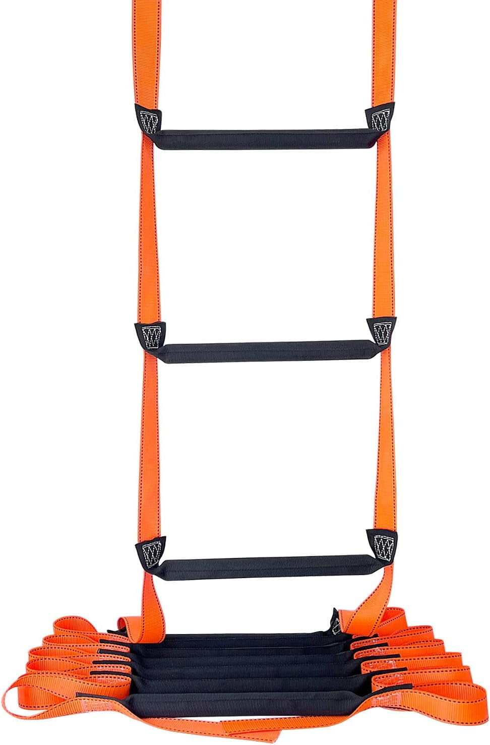 Fire Escape Ladder, 9.8 Feet Emergency Fire Ladder, 1-2 Story Homes ...
