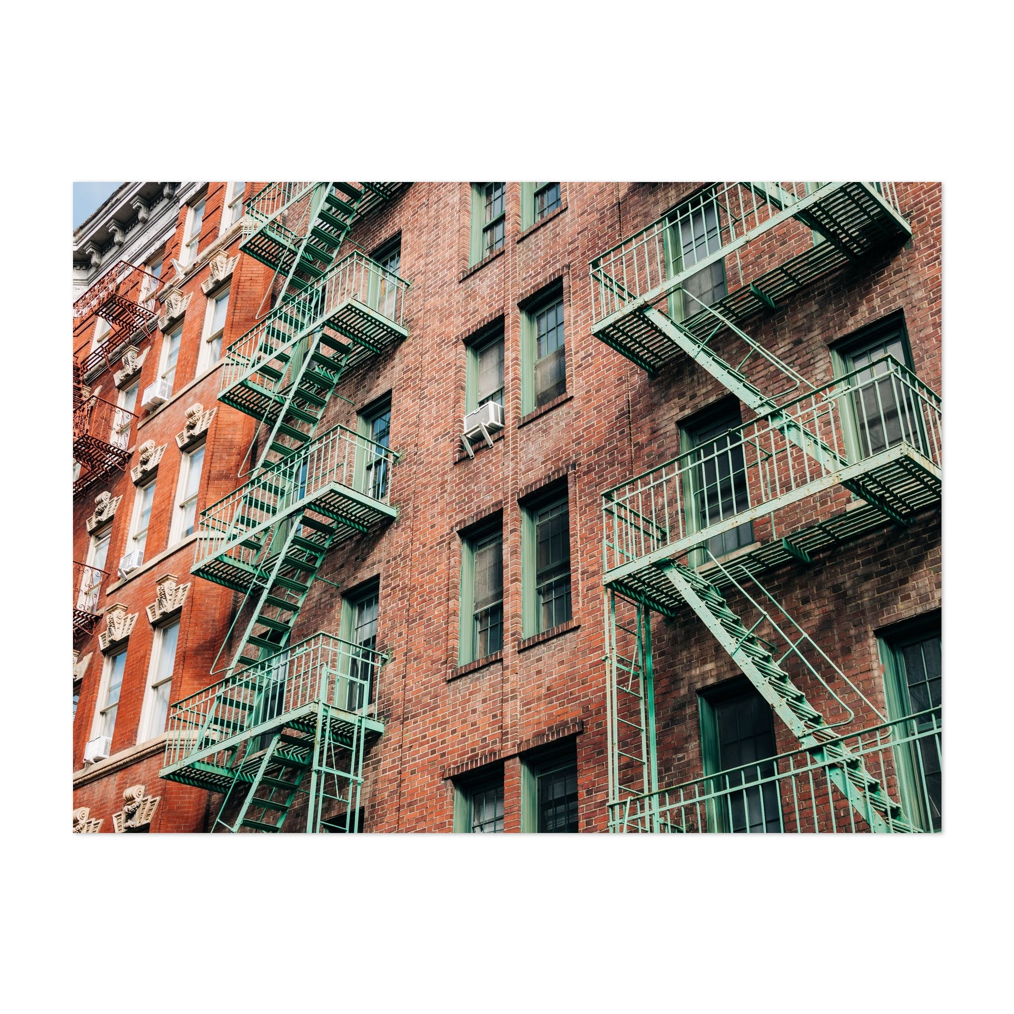 Fire Escapes, West Village 01 - Manhattan New York Photography Unframed ...