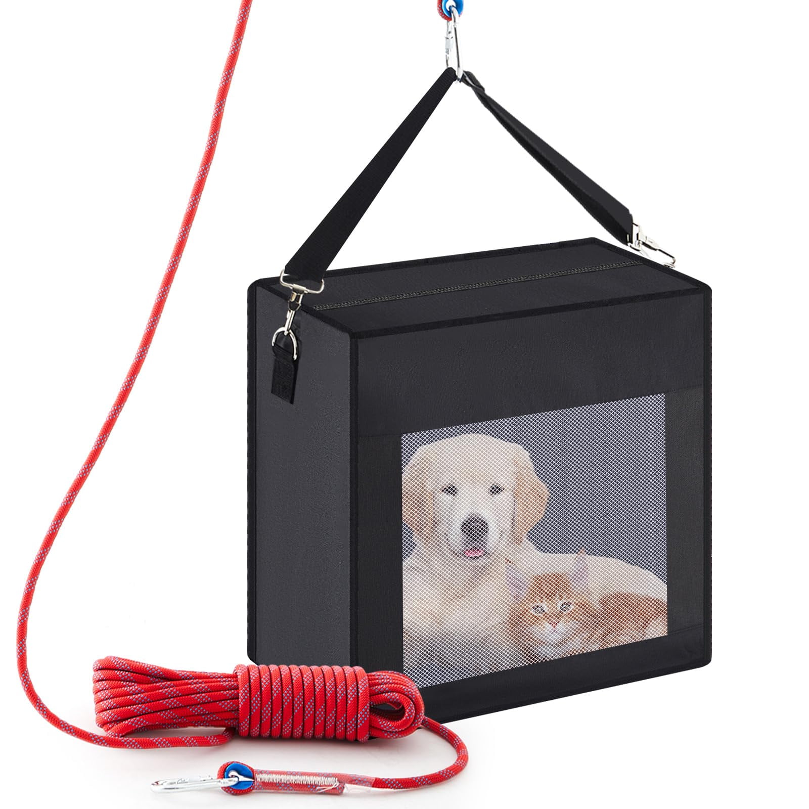 Fire Evacuation Device Set Dog Pet up to 55 Pounds Fire Emergency ...