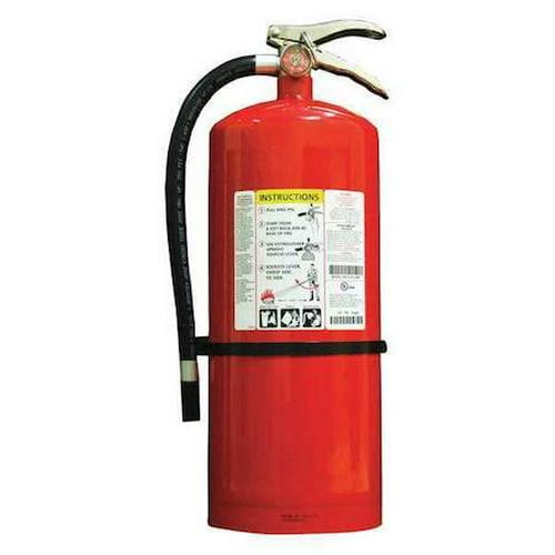Kidde Fire Extinguisher, Class ABC, UL Rating 6A:120B:C, Rechargeable ...
