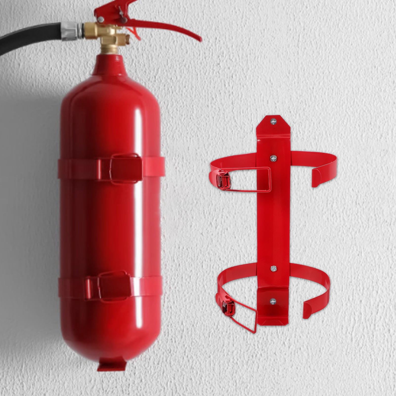 Fire Extinguisher Holder Mount for Vehicle Bracket 10 Lb Red - Walmart.com