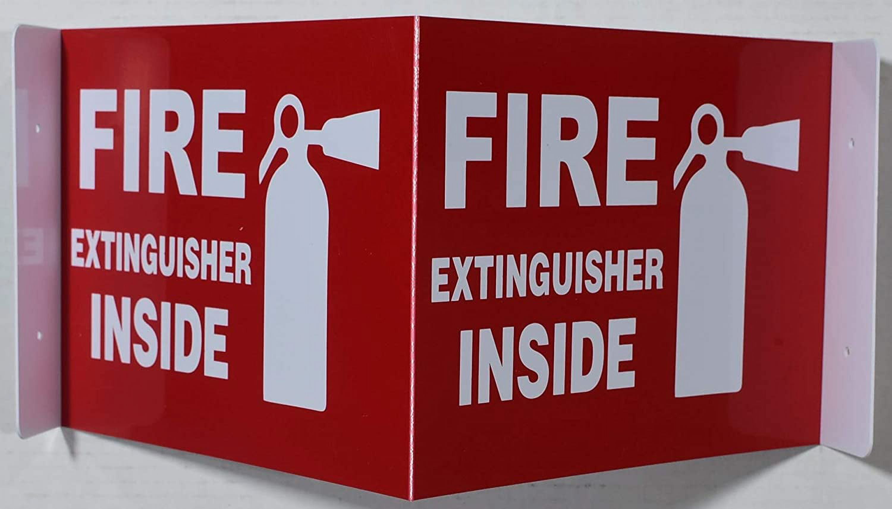 Fire Extinguisher Inside Sign 3D Projection Sign/Fire Extinguisher ...