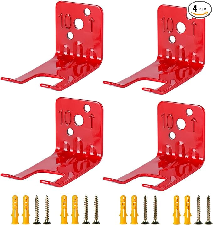 Fire Extinguisher Mounts & Brackets,4 Pack Universal Fire Extinguisher ...