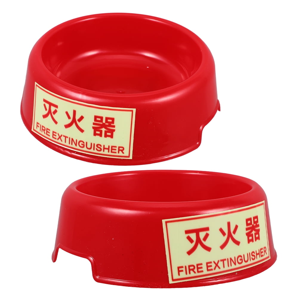 Fire Extinguisher Glow in Dark Plastic Base Stand for Home Safety Use ...