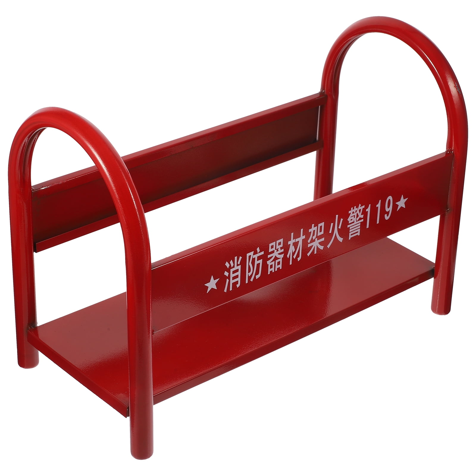 GOOHOCHY Red Heavy Duty Iron Fire Extinguisher Holder for Storage Use ...