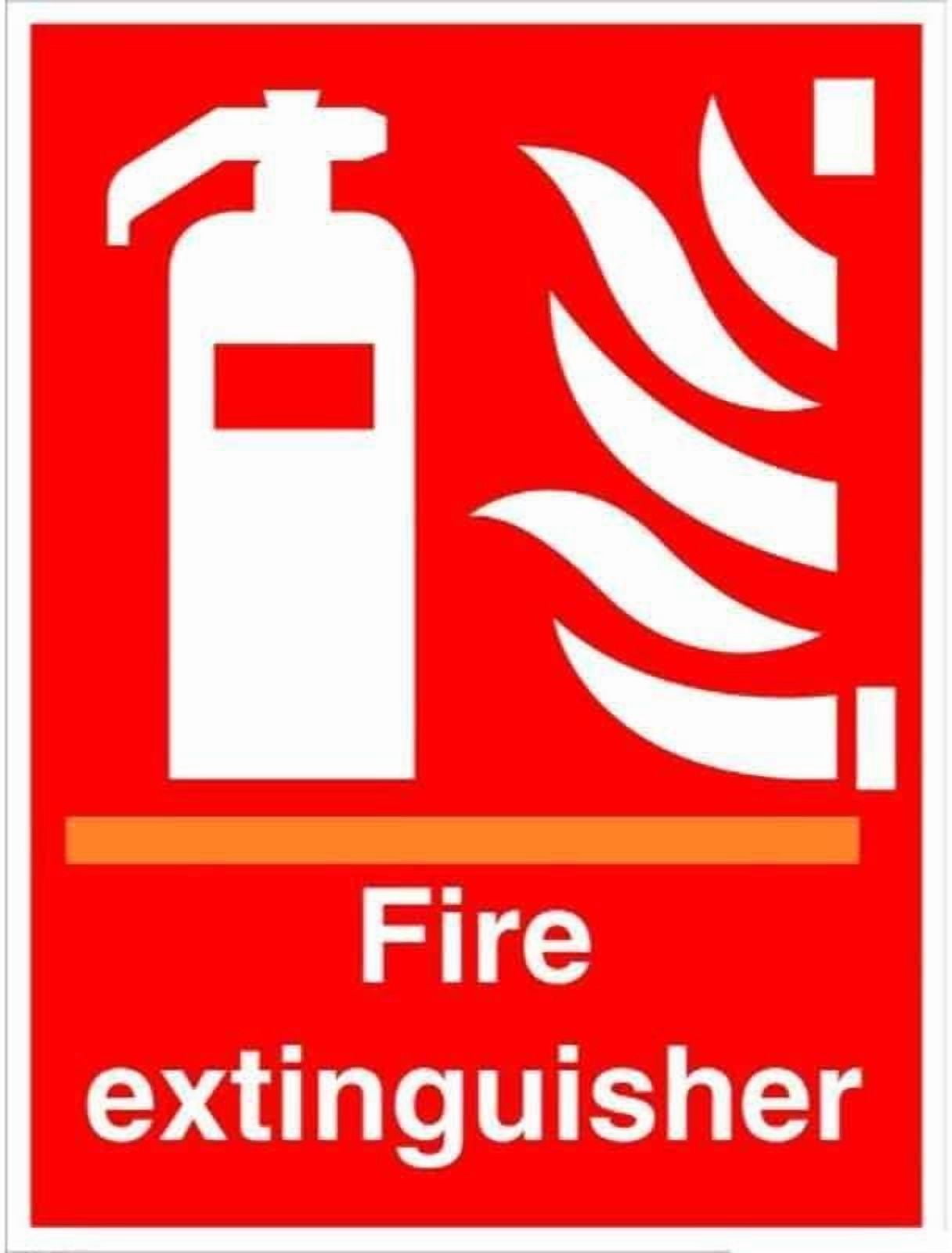 Fire Extinguisher Warning Signage Safetys & Signals Warning Signs Metal ...