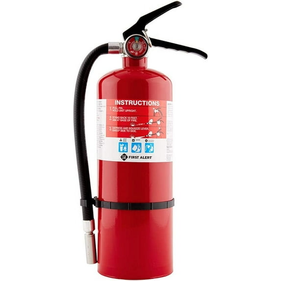 Fire Extinguisher for Home & Commercial Use, Heavy Duty Rechargeable ...