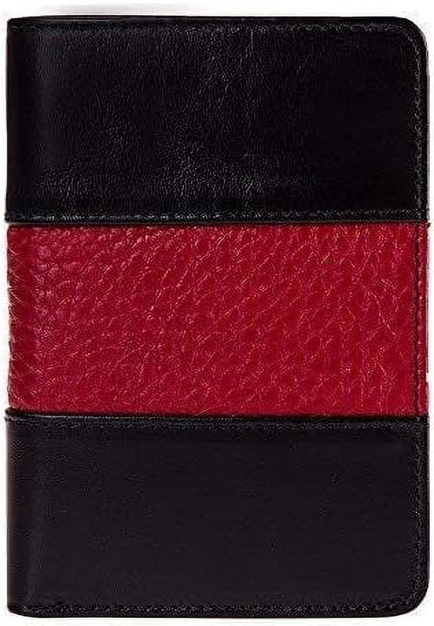Fire Fighter Badge Wallet, All Leather, Fits Any Shape Badge with a Pin ...