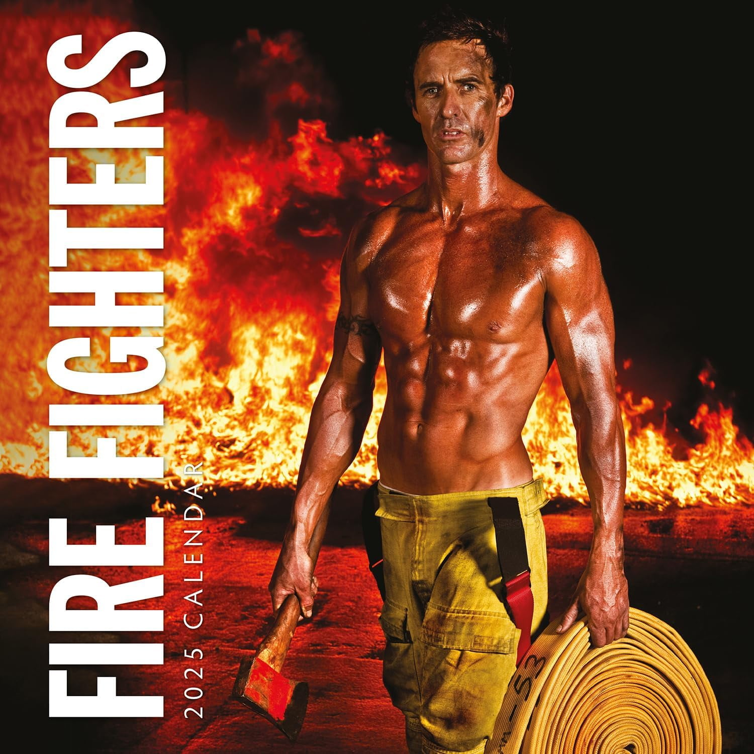 Fire Fighters 2025 Square Wall Calendar - Walmart.com