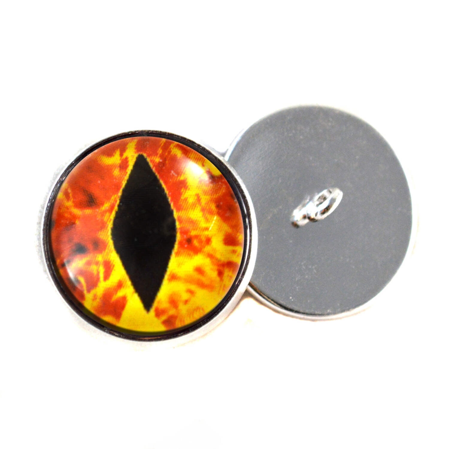 Fire Flames Dragon Sew-On Button Glass Eyes - Walmart.com