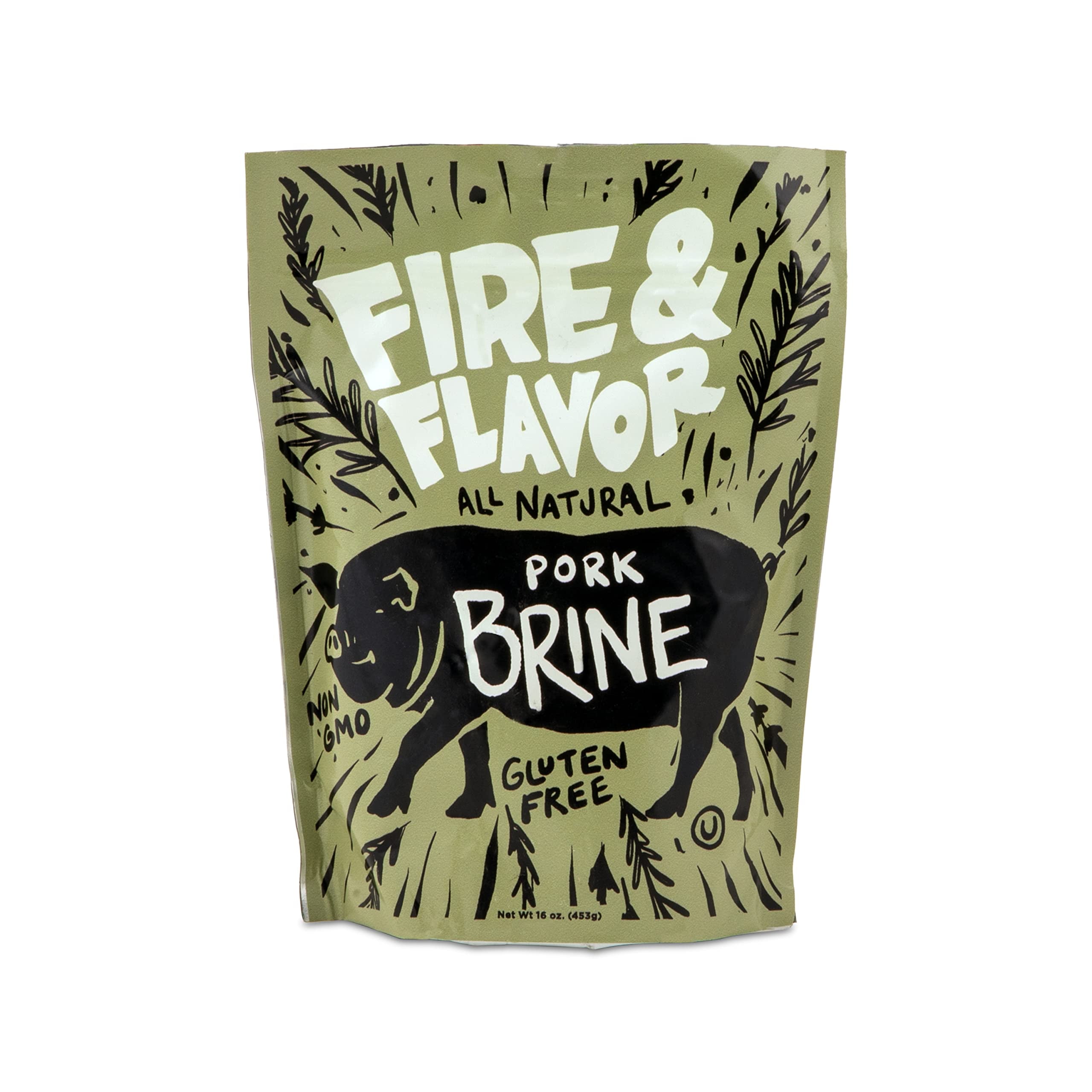 Fire & Flavor Pork SBF3 Brine, All Natural, Sage & Thyme, Brining for ...