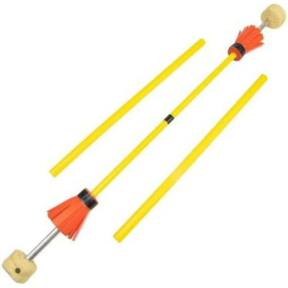 Fire Flower Devil Stick with Handsticks- Pro Fire Devil Sticks - Fire ...