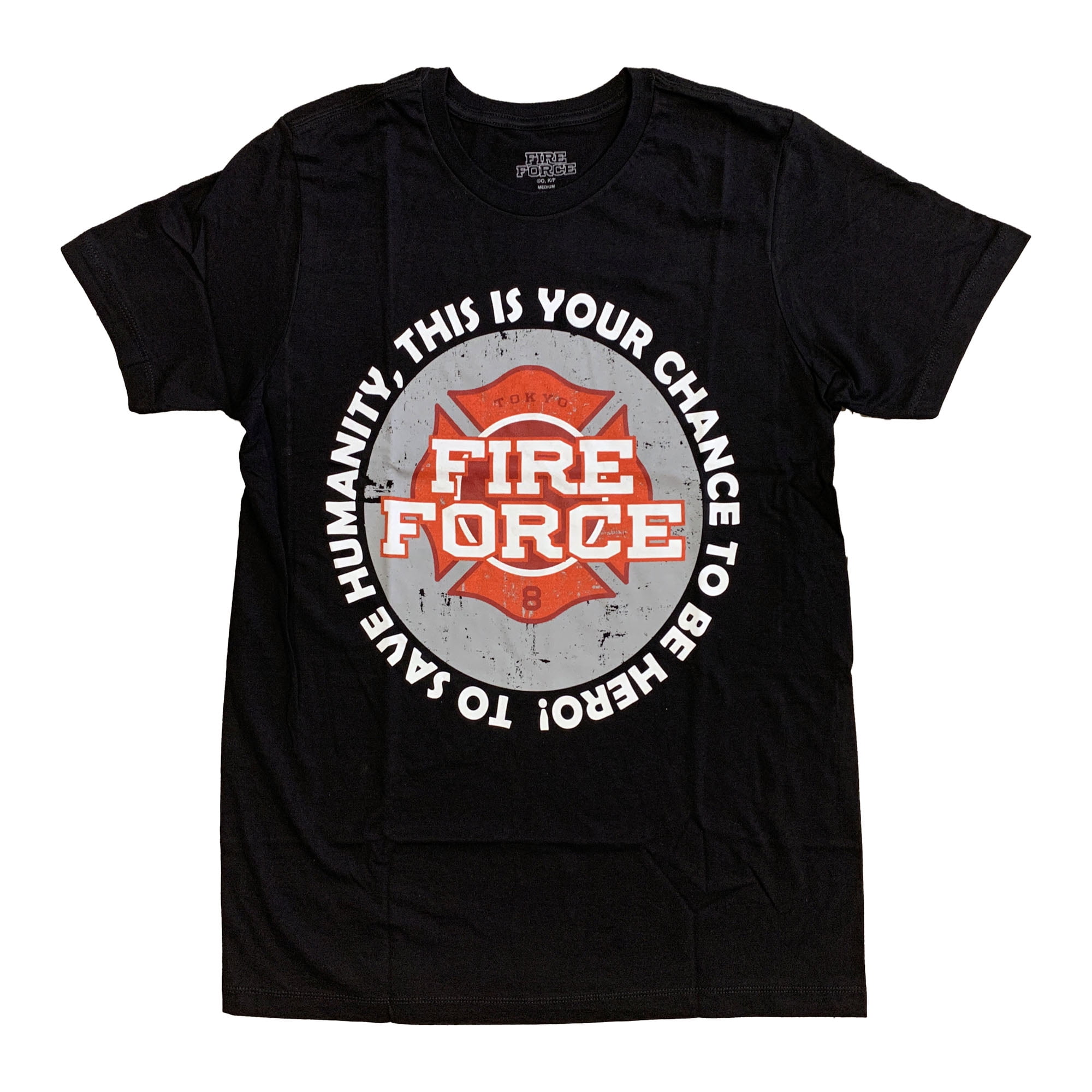 Fire Force Logo Anime Officially Licensed Adult T-Shirt 2XL - Walmart.com