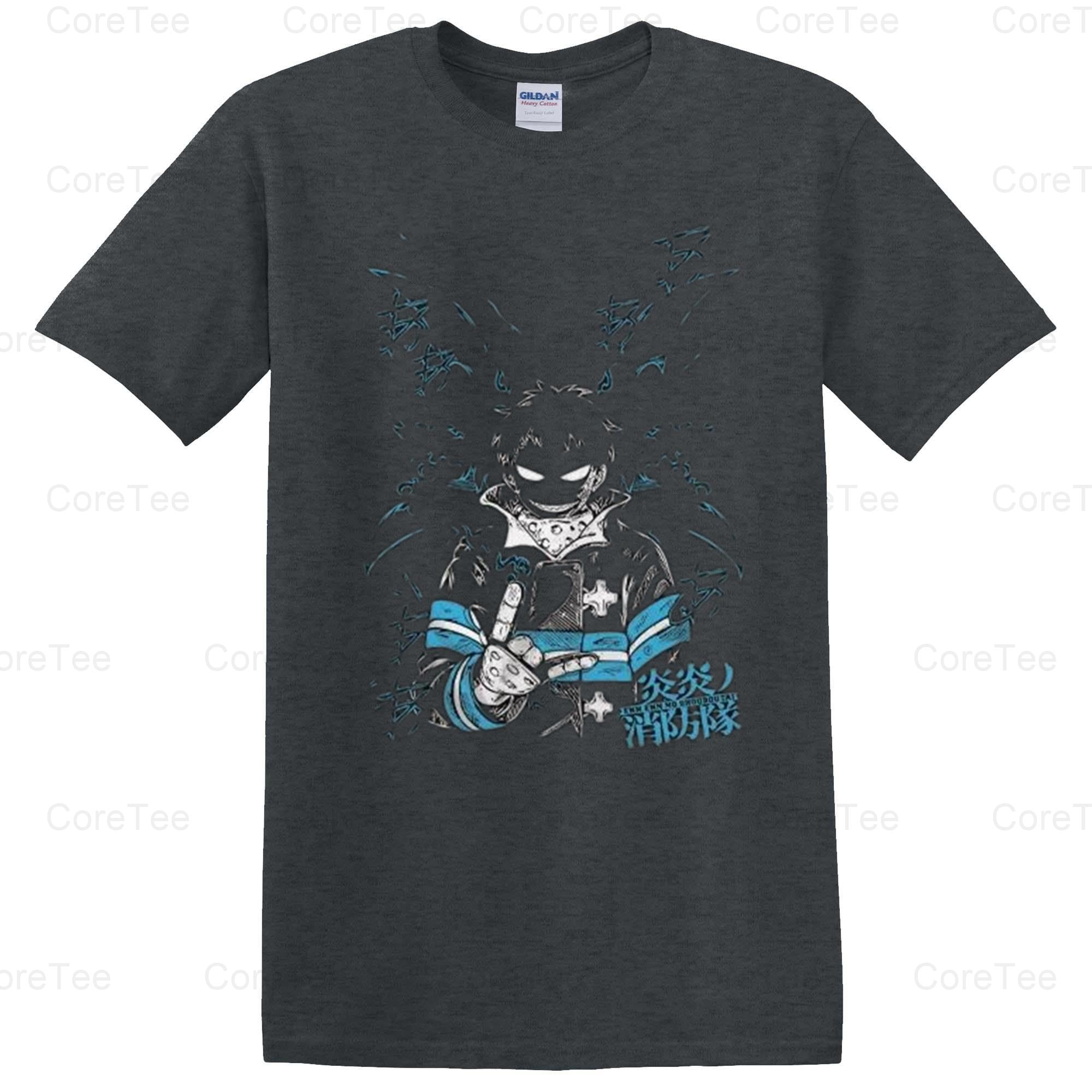 Fire Force Shinra Kusakabe Skitaru Shonen Tamaki Fire Fighters Manga T ...