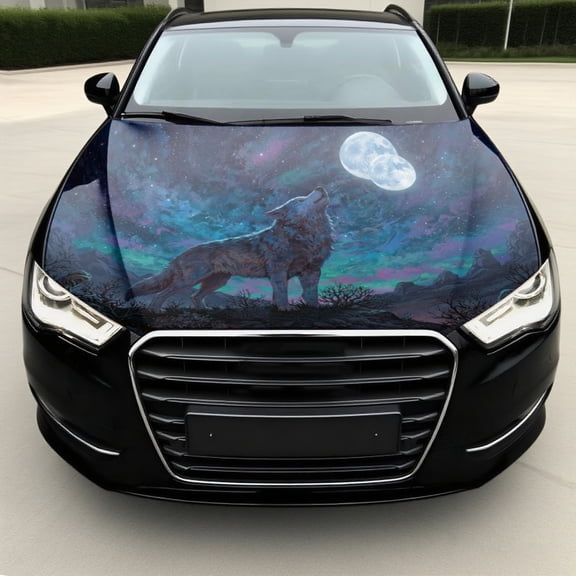 Mountain Car Sticker