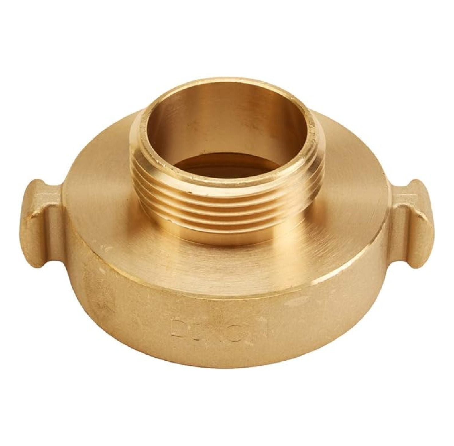 Fire Hose Adapter 2.5" Female NH to 1.5" Male NH - Brass Firefighting ...