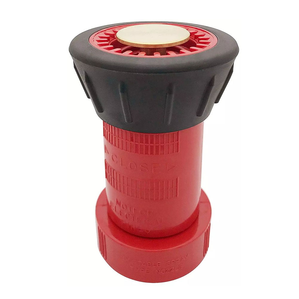 Fire Hose Nozzle 1-1/2 Inch Heavy Duty Nozzle High Pressure Pump ...