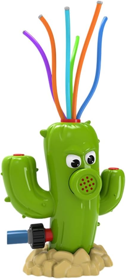 Fire Hydrant Cactus Water Spray Toy Garden Water Sprinkler Outdoor Yard ...