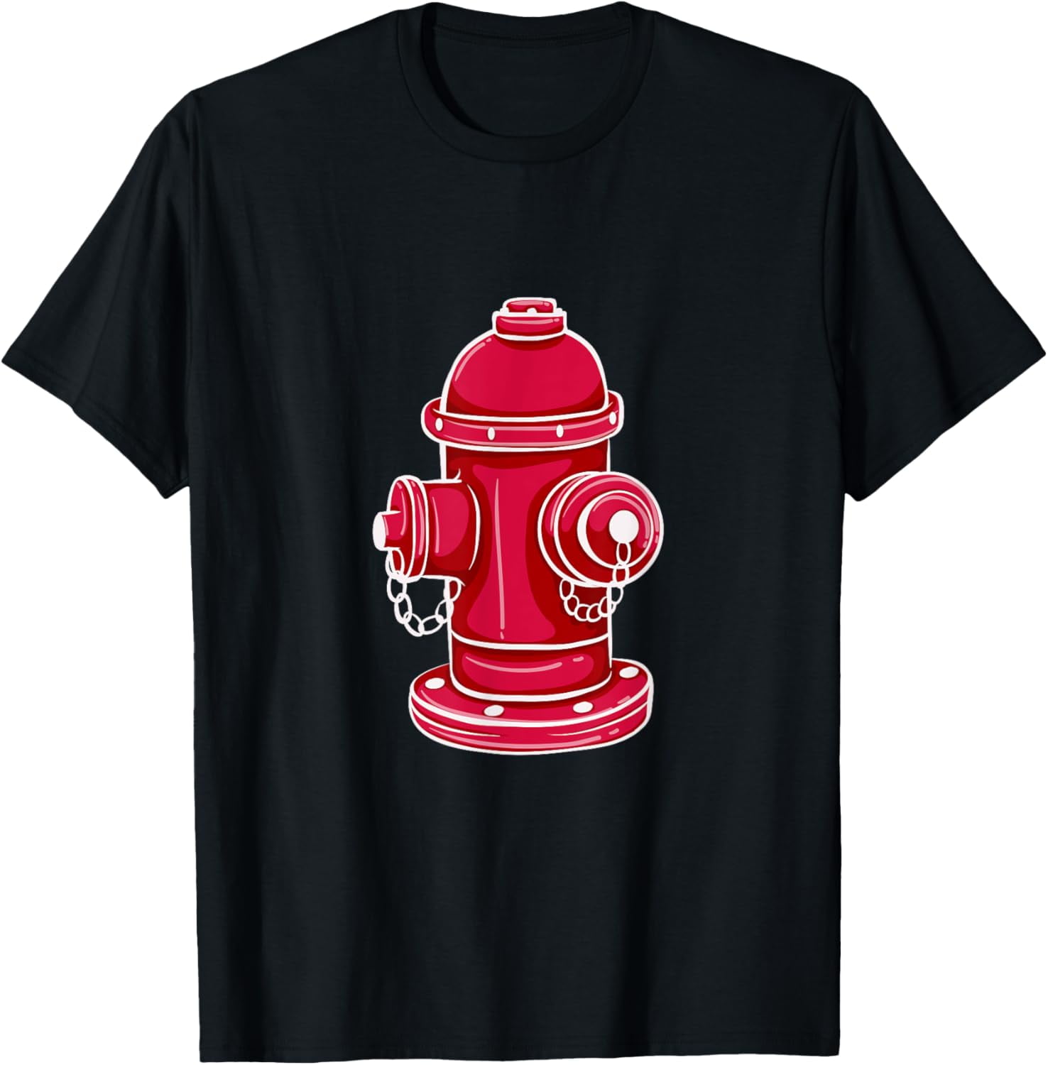 Fire Hydrant Firefighter Fireman Fire Rescue Firefighting T-Shirt ...