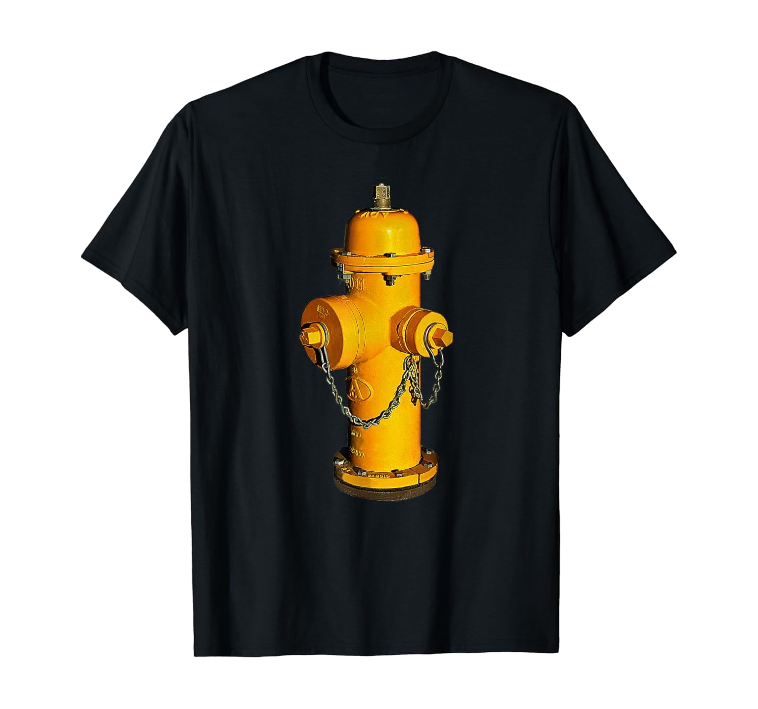 Fire Hydrant Fireman Fighter Graphic T-Shirt - Walmart.com