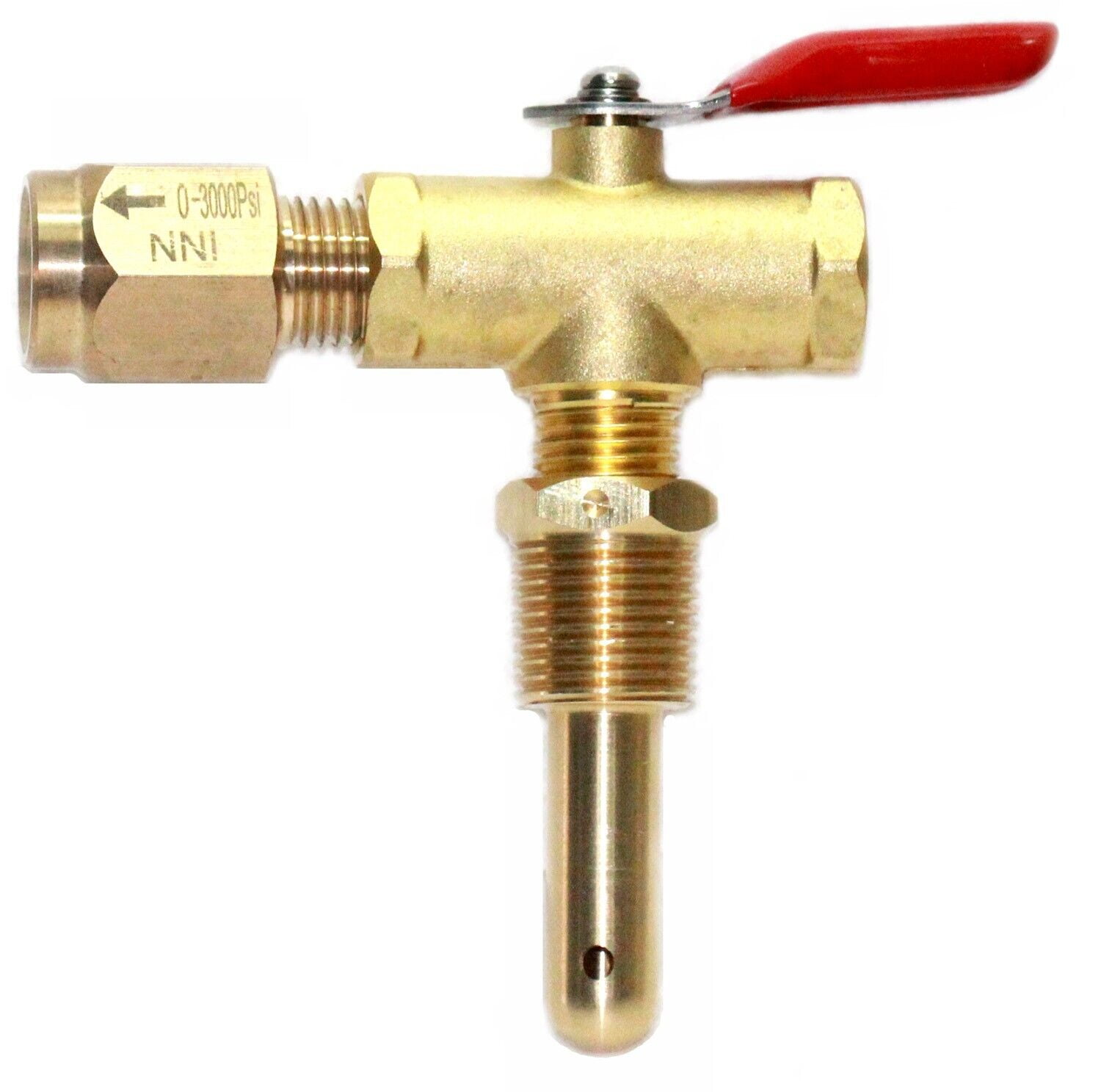 Fire Hydrant Flow Diffuser Pitot tube assembly with snubber & Bleeder ...