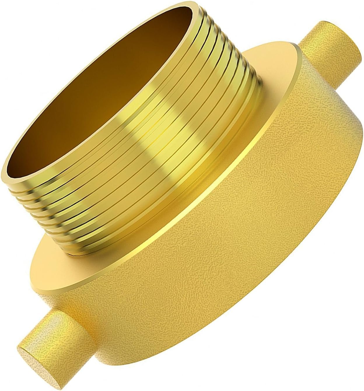 Fire Hydrant Hose Adapter 2-1/2" NST/NH Female x 2" NPT Male, Brass ...