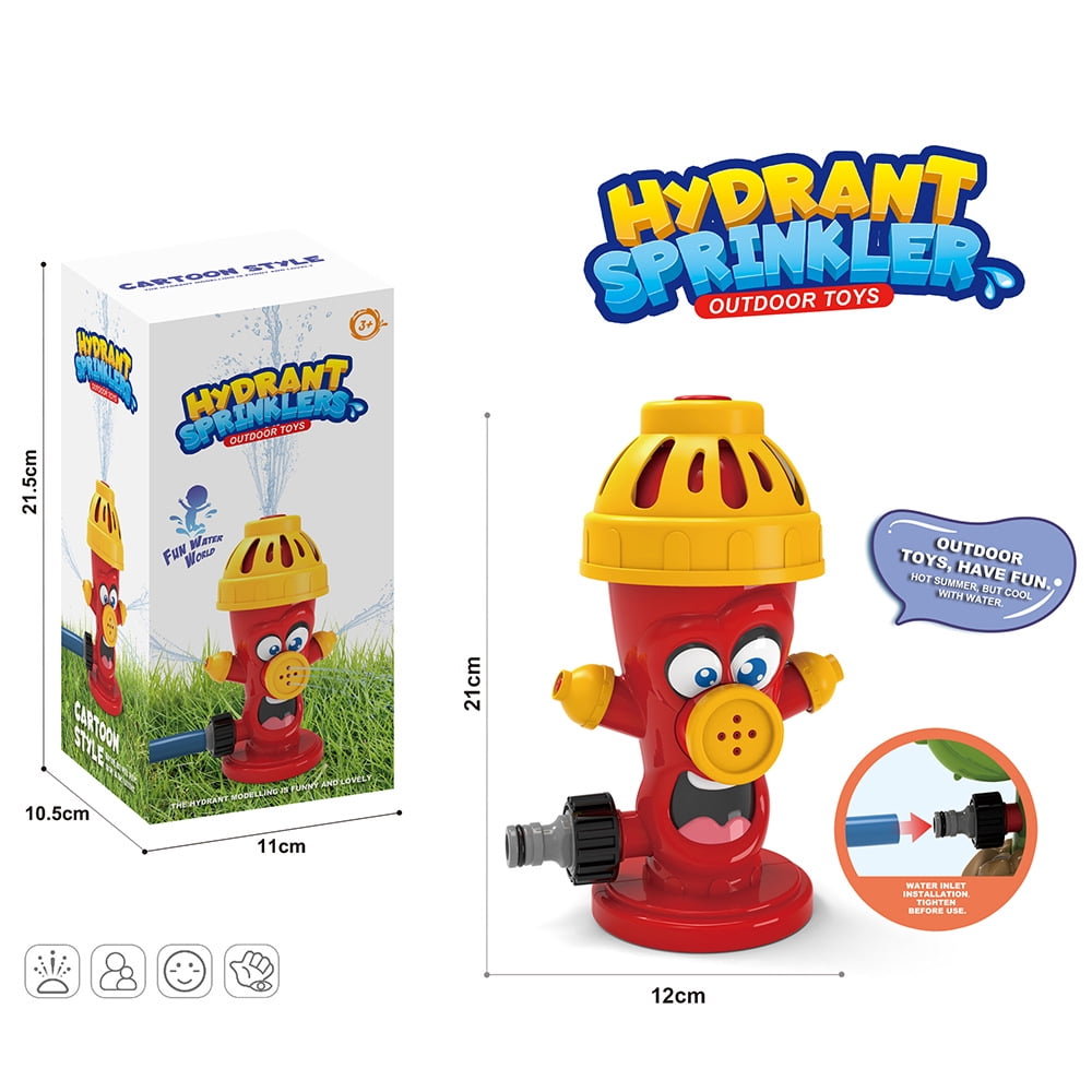 Fire Hydrant Sprinkler for Kids,Kids Sprinkler,Water Sprinklers for ...