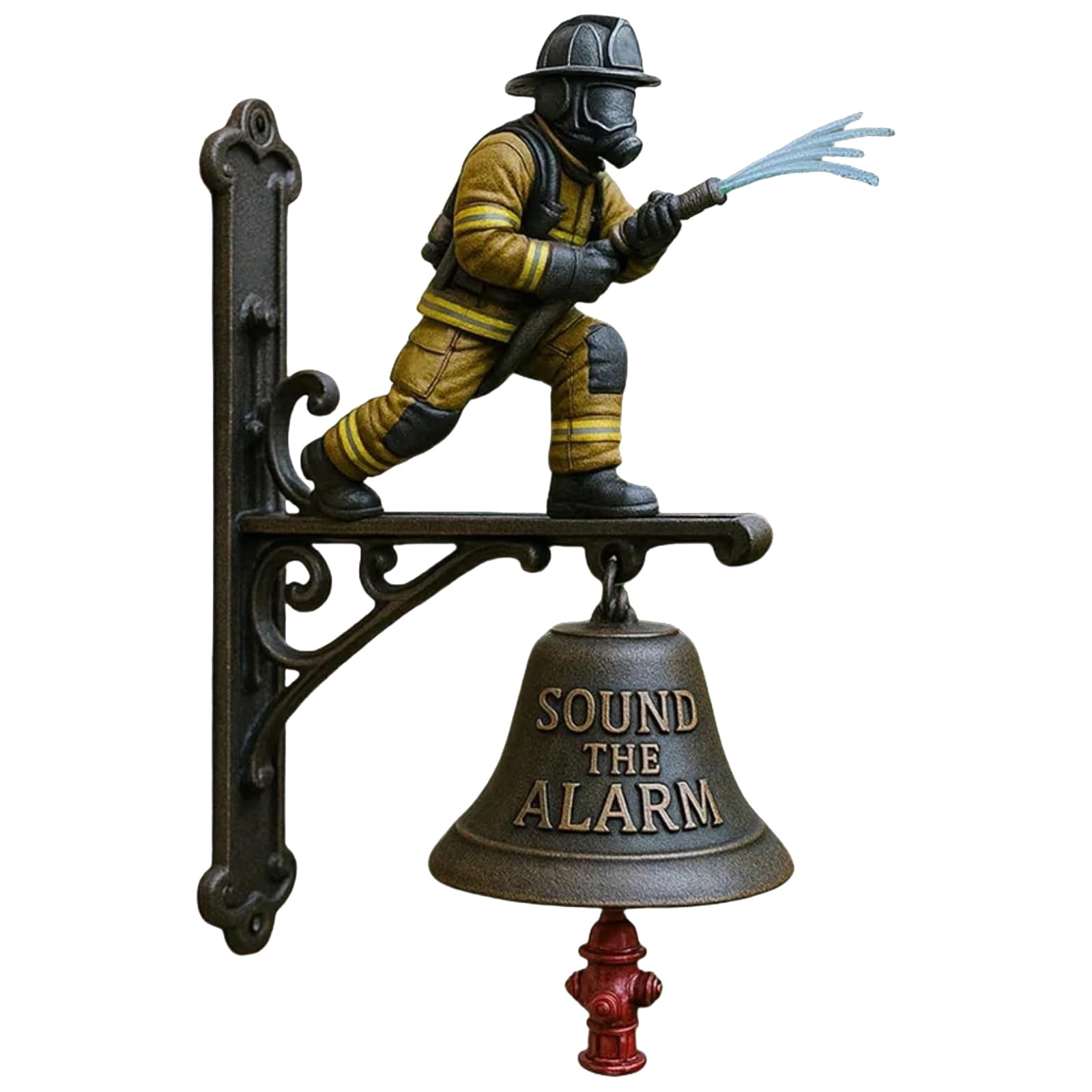 Fire Hydrant Wall Chime - A Commemorative Doorbell with A Loud Alarm ...