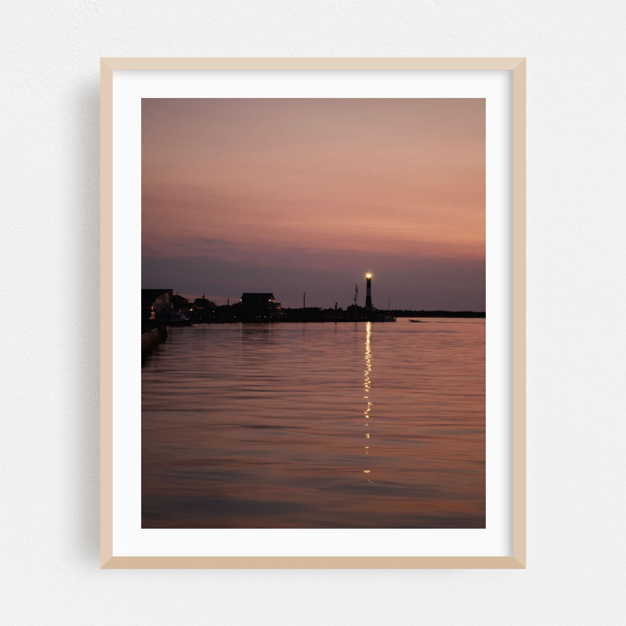 Fire Island Lighthouse from the Harbor - Fire Island New York ...