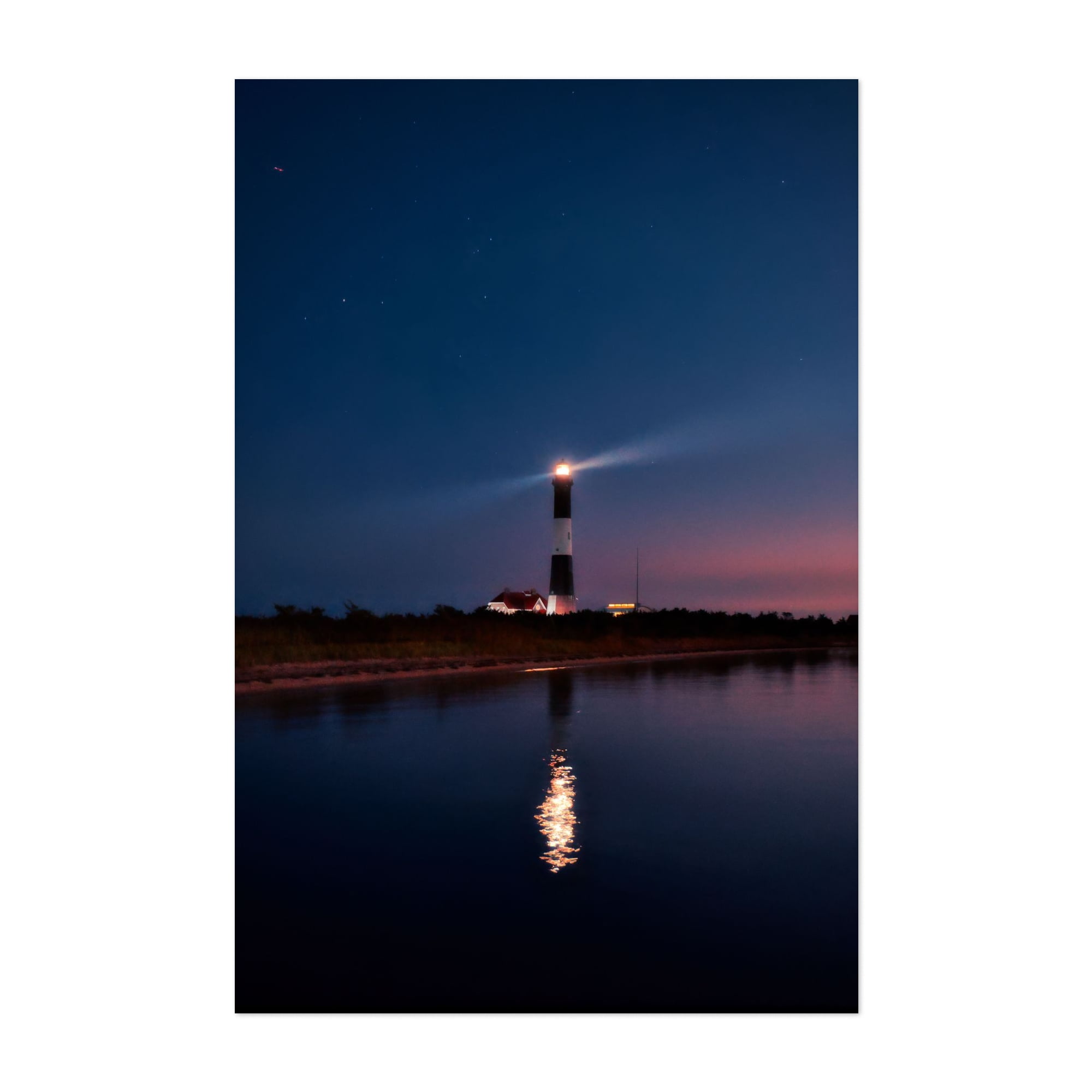 Fire Island Lighthouse at Night - Fire Island New York Photography ...