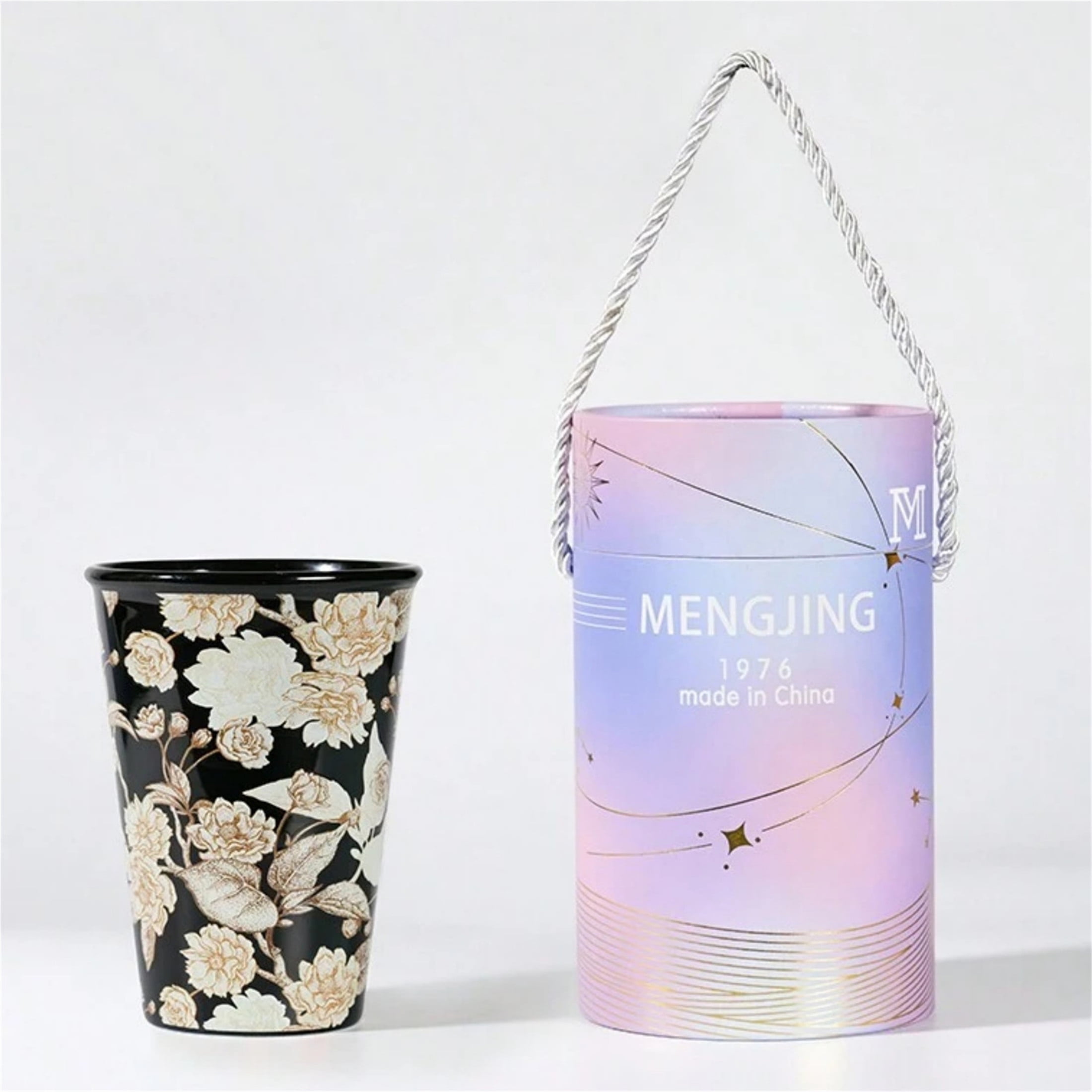 Fire Kirin Ceramic Coffee Cup Black Large Capacity Mug Perfect for ...