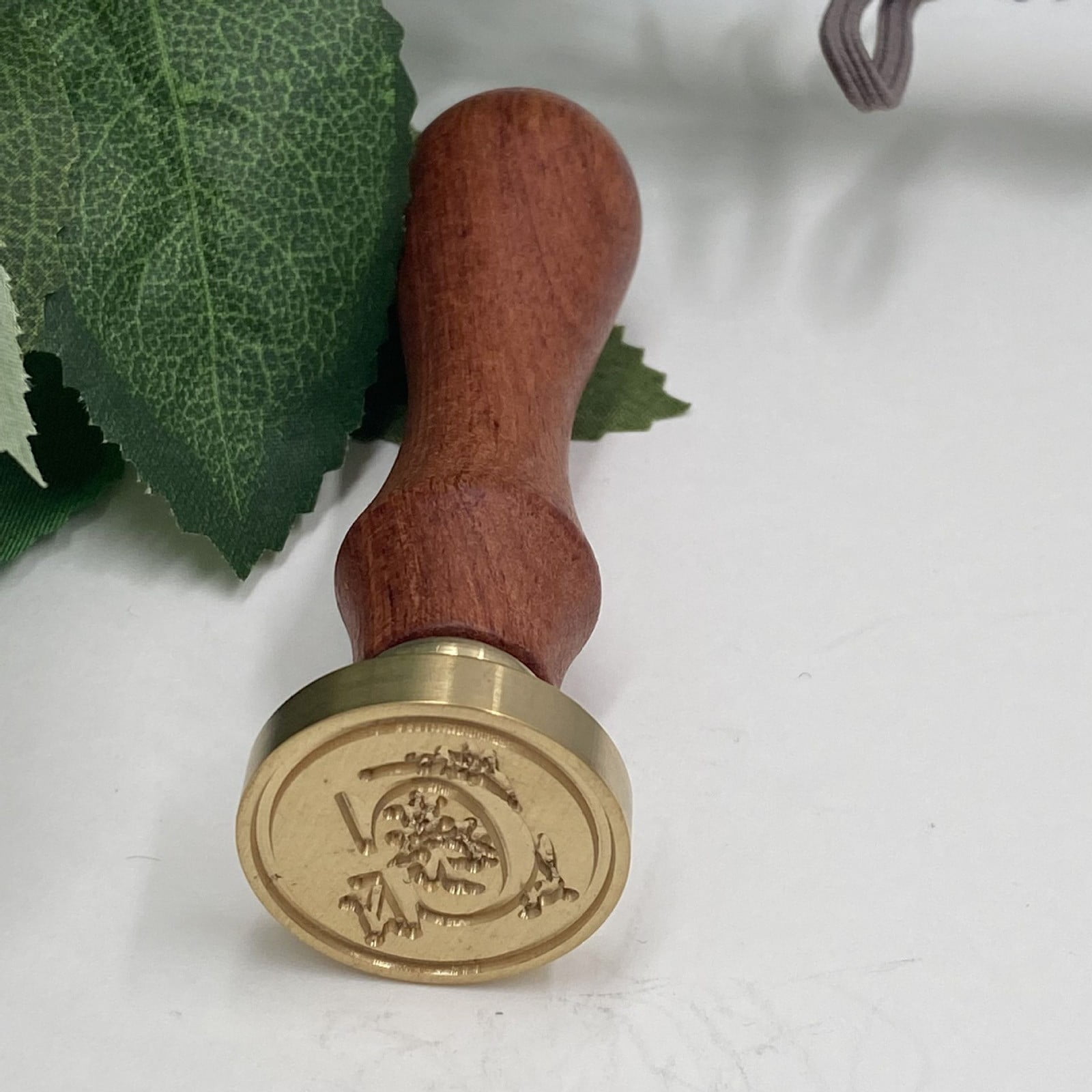 Fire Lacquer Seal Retro English Letter Copper Headquets Seal Wax Hand ...