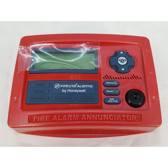 Honeywell Fire-Lite ANN-80 Compact 80-Character LCD Serial Annunciator ...