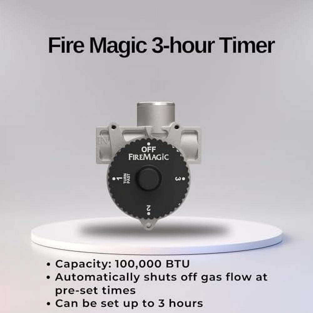 Fire Magic 3 Hour Automatic Barbecue Shut-Off Safety Timer - 3090 ...