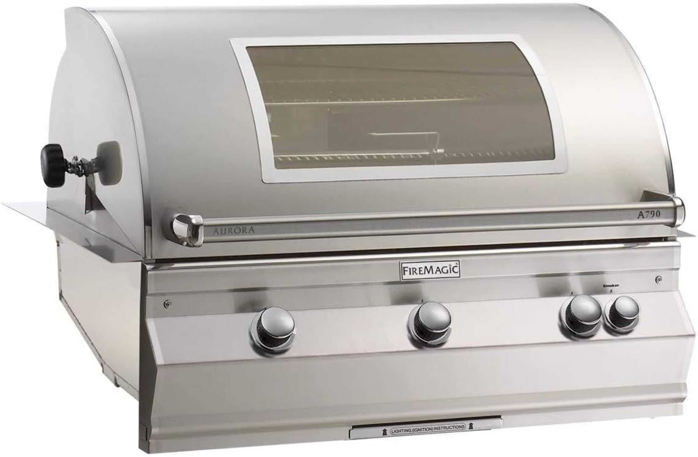 Fire Magic Aurora A790i Built-In Natural Gas Grill Analog Thermometer ...