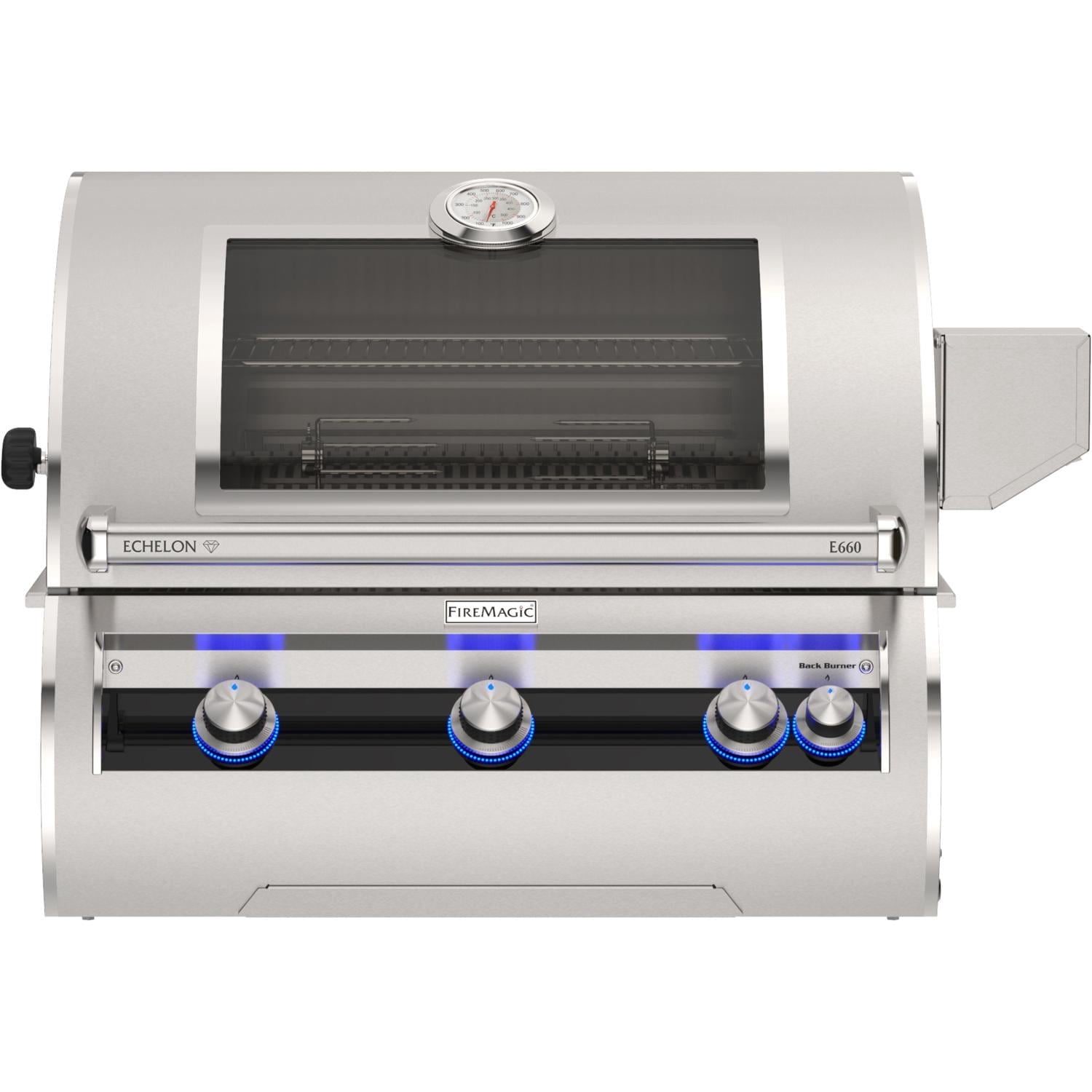 Fire Magic Echelon Diamond E660i 30-Inch Built-In Natural Gas Grill w ...